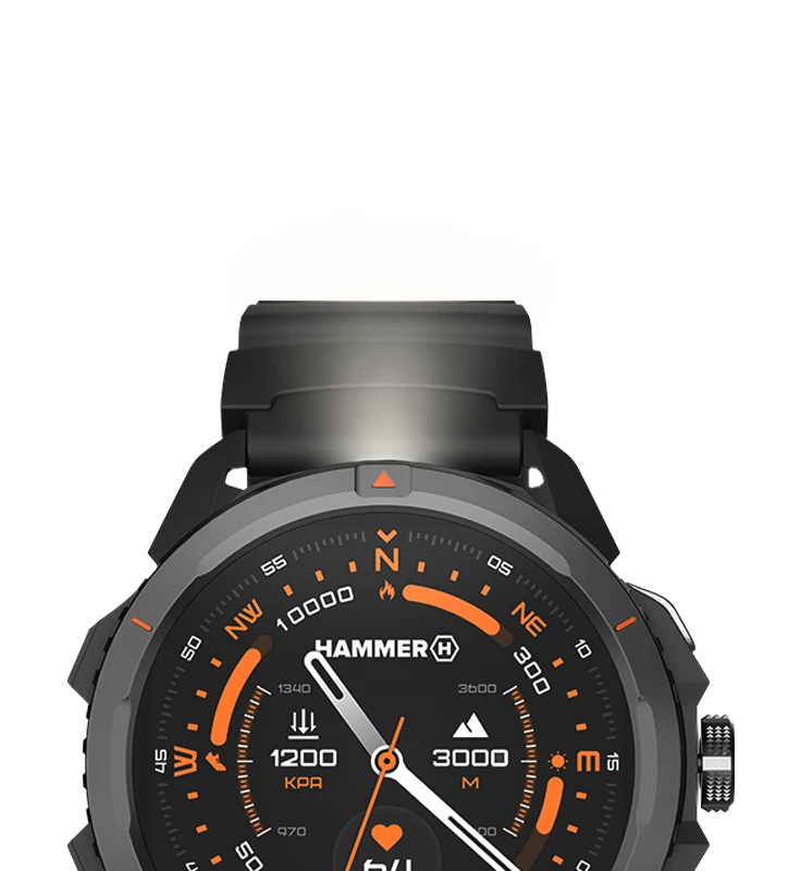 HAMMER Watch 2 AMOLED GPS - smartwatch dla prawdziwych odkrywców