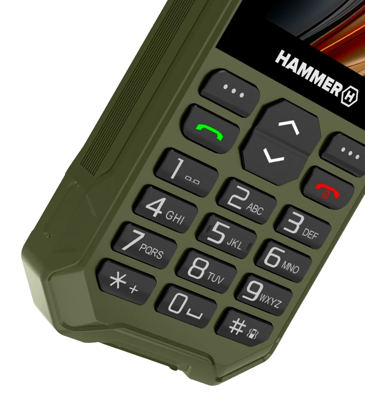 HAMMER 6 LTE Military Edition – telefon odporny na ekstremalne warunki