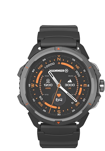 HAMMER Watch 2 AMOLED GPS - smartwatch dla prawdziwych odkrywców