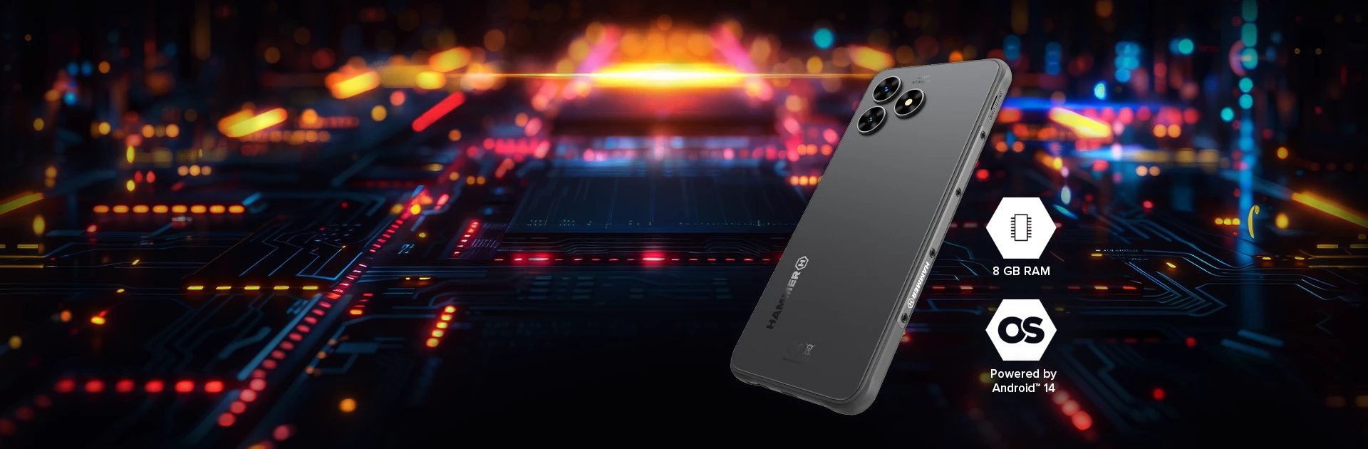 HAMMER Blade Va 5G - Armored 5G smartphone